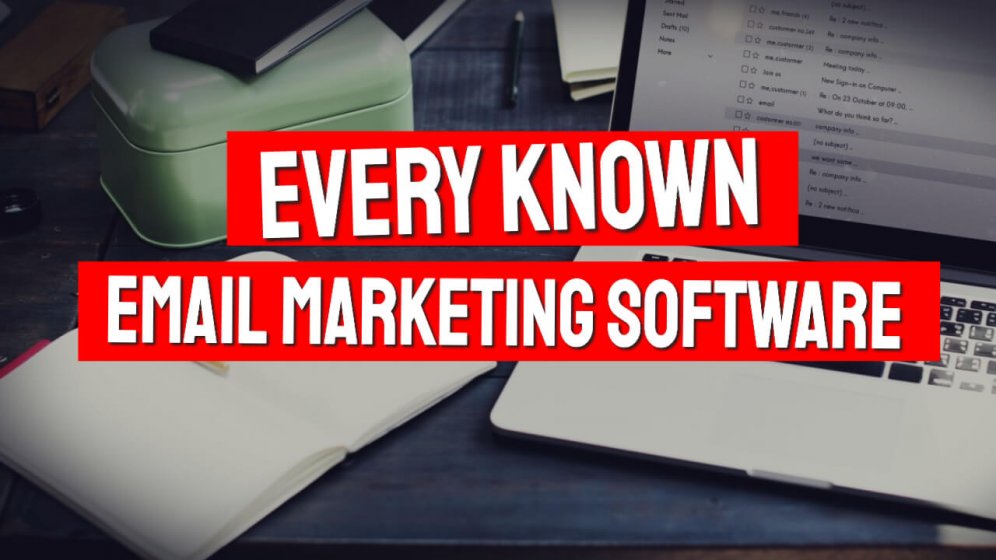 100+ Email Marketing Softwares | Every Email Marketing Platform Known ...