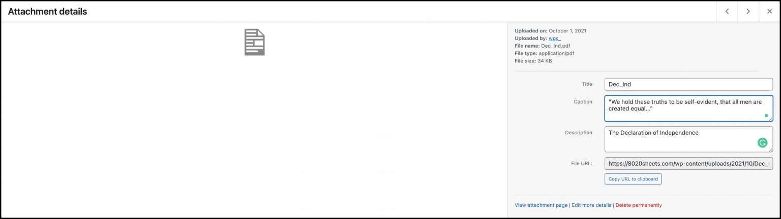 Easiest Way To Turn Pdfs Into Downloadable Urls How To Upload Your Pdfs To Wordpress