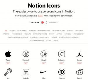 8 Places to Find Free Notion Icons in 2022