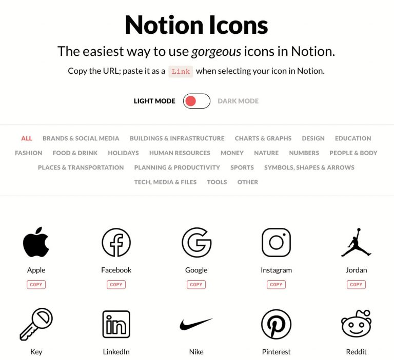 8 Places to Find Free Notion Icons in 2022