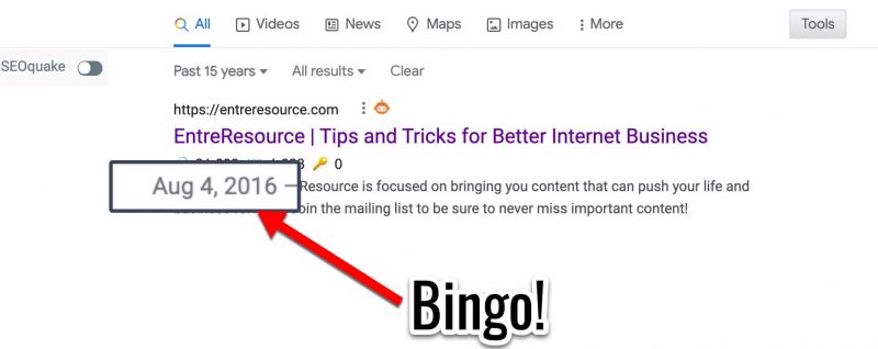 How to Find the Original Publication Date of a Website or Web Page